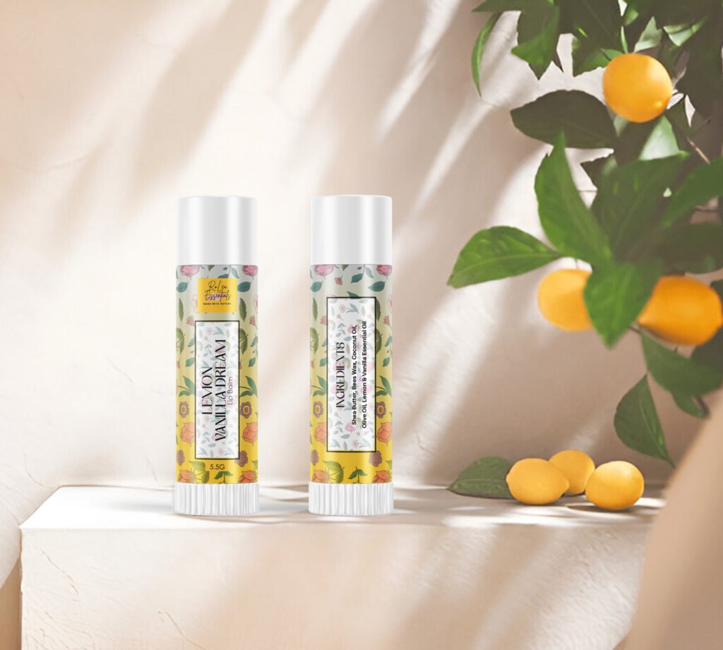 Lemon Vanilla Dream Lip Balm – Rolea Essentials